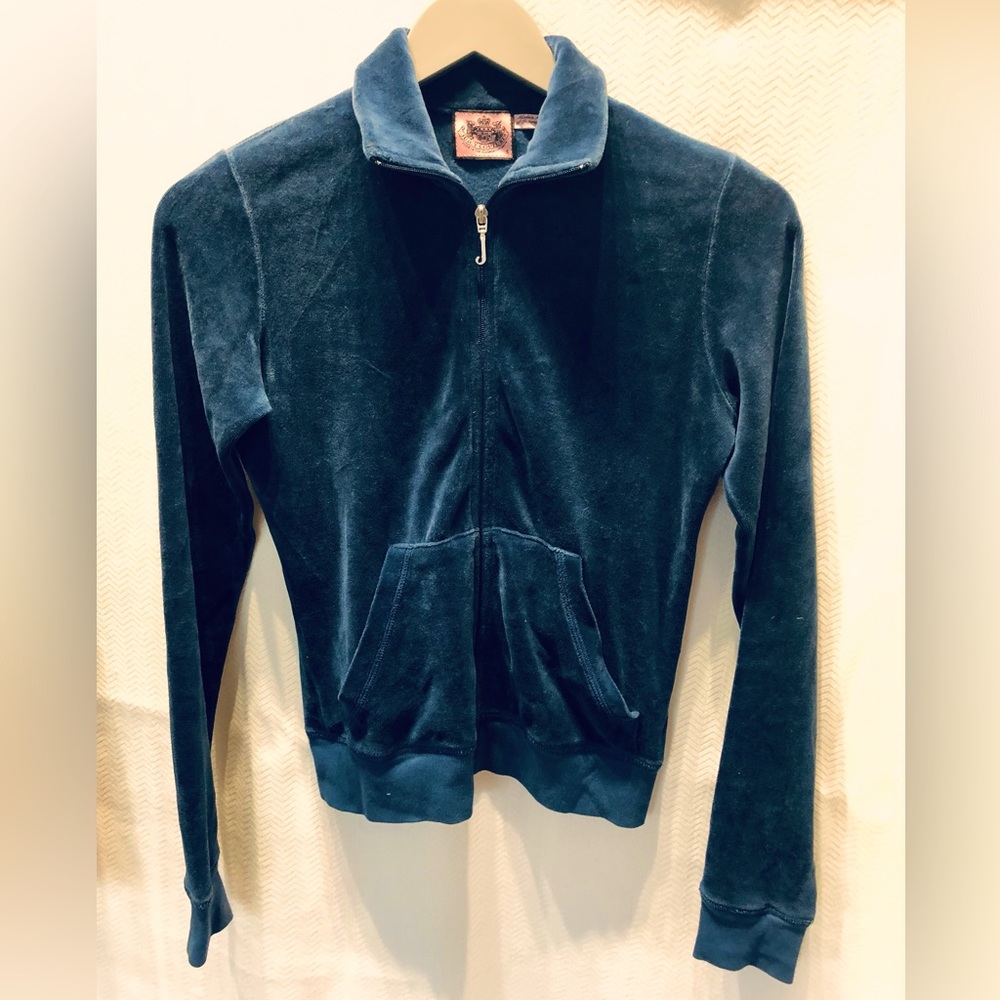 Juicy Couture Velvet Terry Jacket - Gem